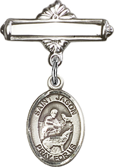 Hail MaryGifts | Jewelry | St Jason Baby Badge 950730 | Poshmark